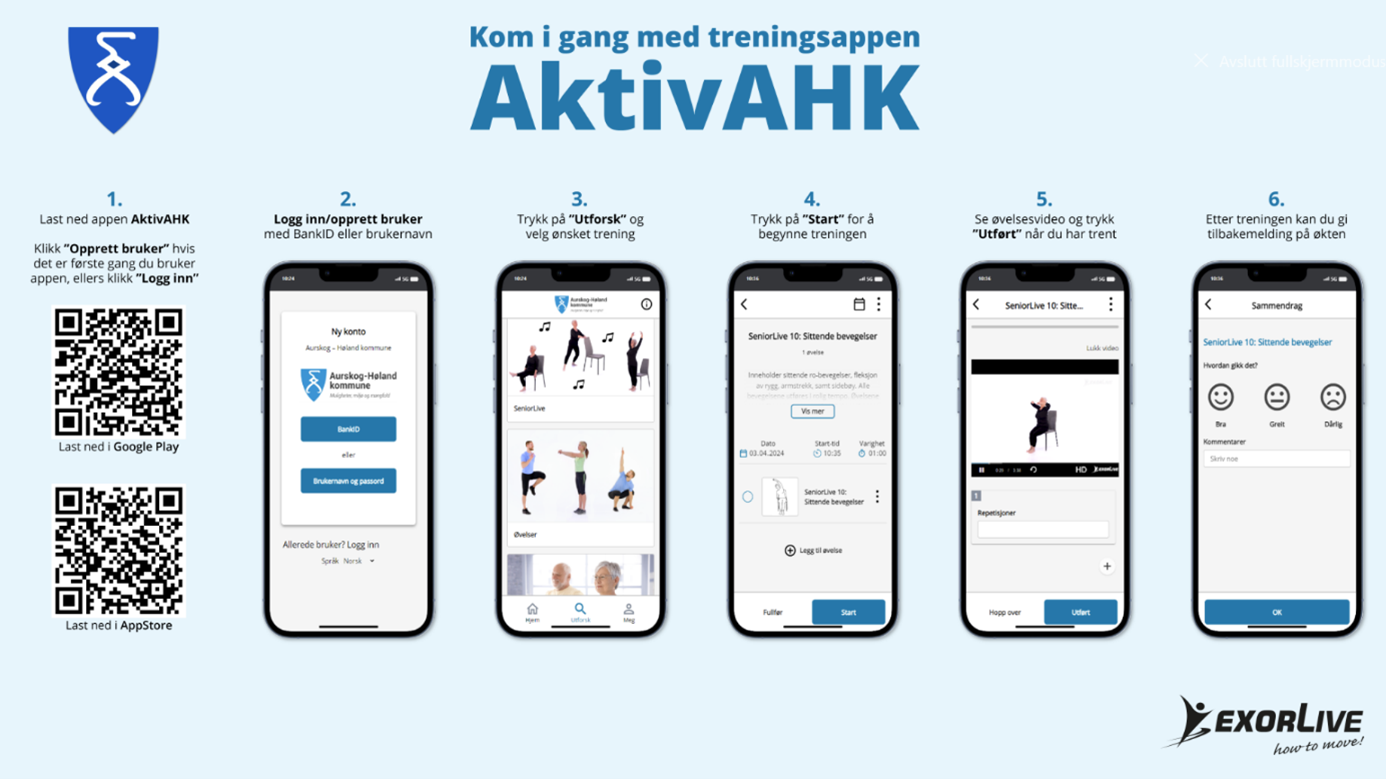 Aurskog-Høland kommune - Aktiv AHK - din nye treningsapp fra Aurskog-Høland kommune