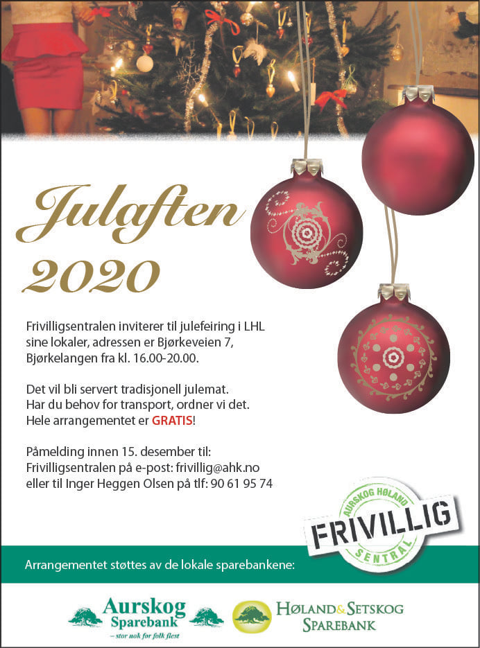 Aurskog-Høland kommune - Julefeiring med Frivilligsentralen